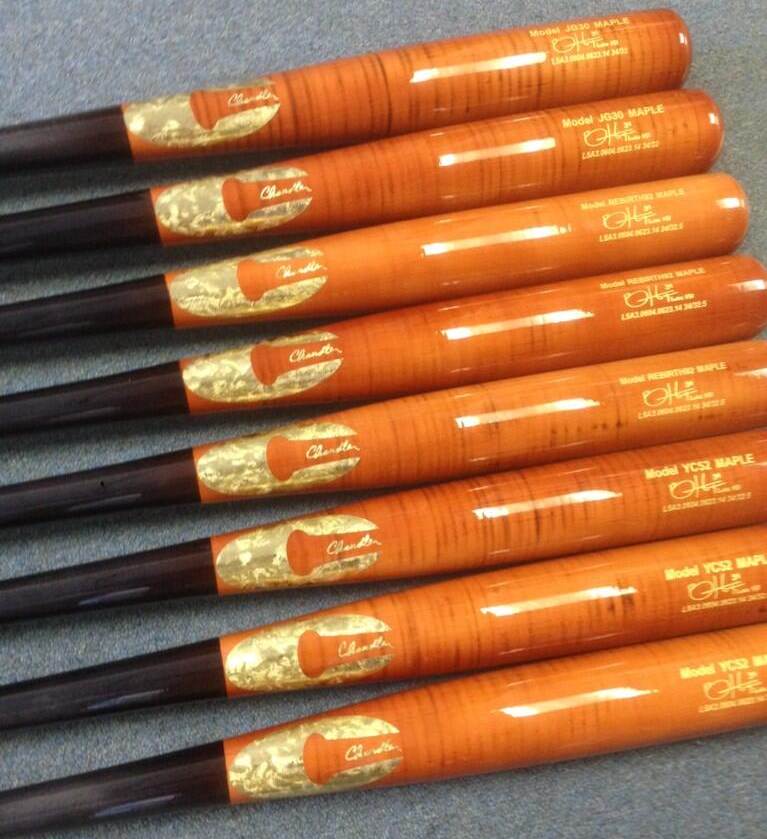 Bryce Harper just posted this photo to Twitter. Anyone ever seen a bat ...
