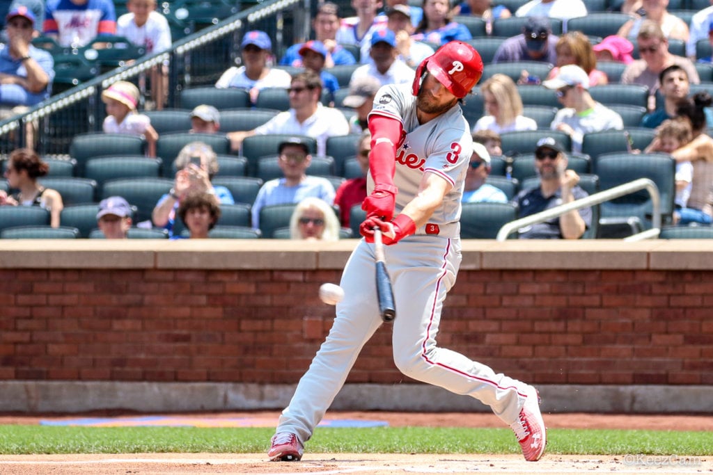 What Pros Wear: Bryce Harper’s Under Armour Harper 4 Cleats - What Pros ...
