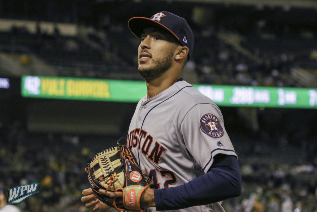 What Pros Wear: Carlos Correa’s Wilson A2000 1785 (CC1) Glove (2019 ...