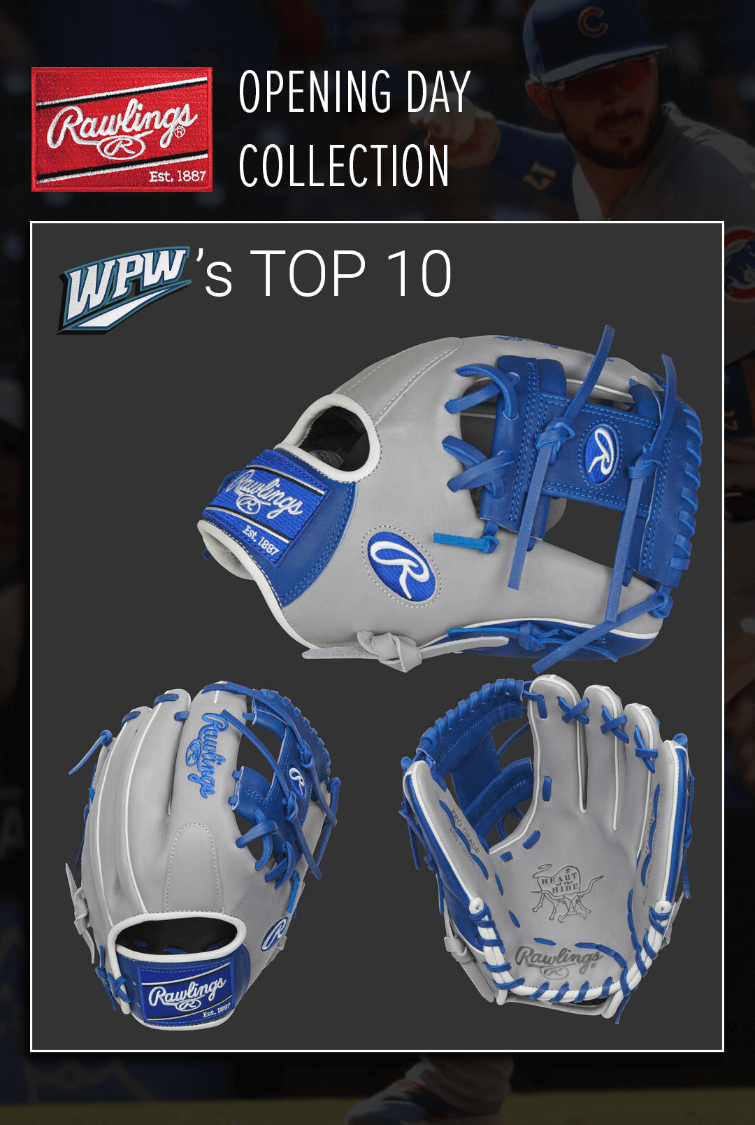What Pros Wear: WPW Top 10 | Rawlings Opening Day Collection - What ...