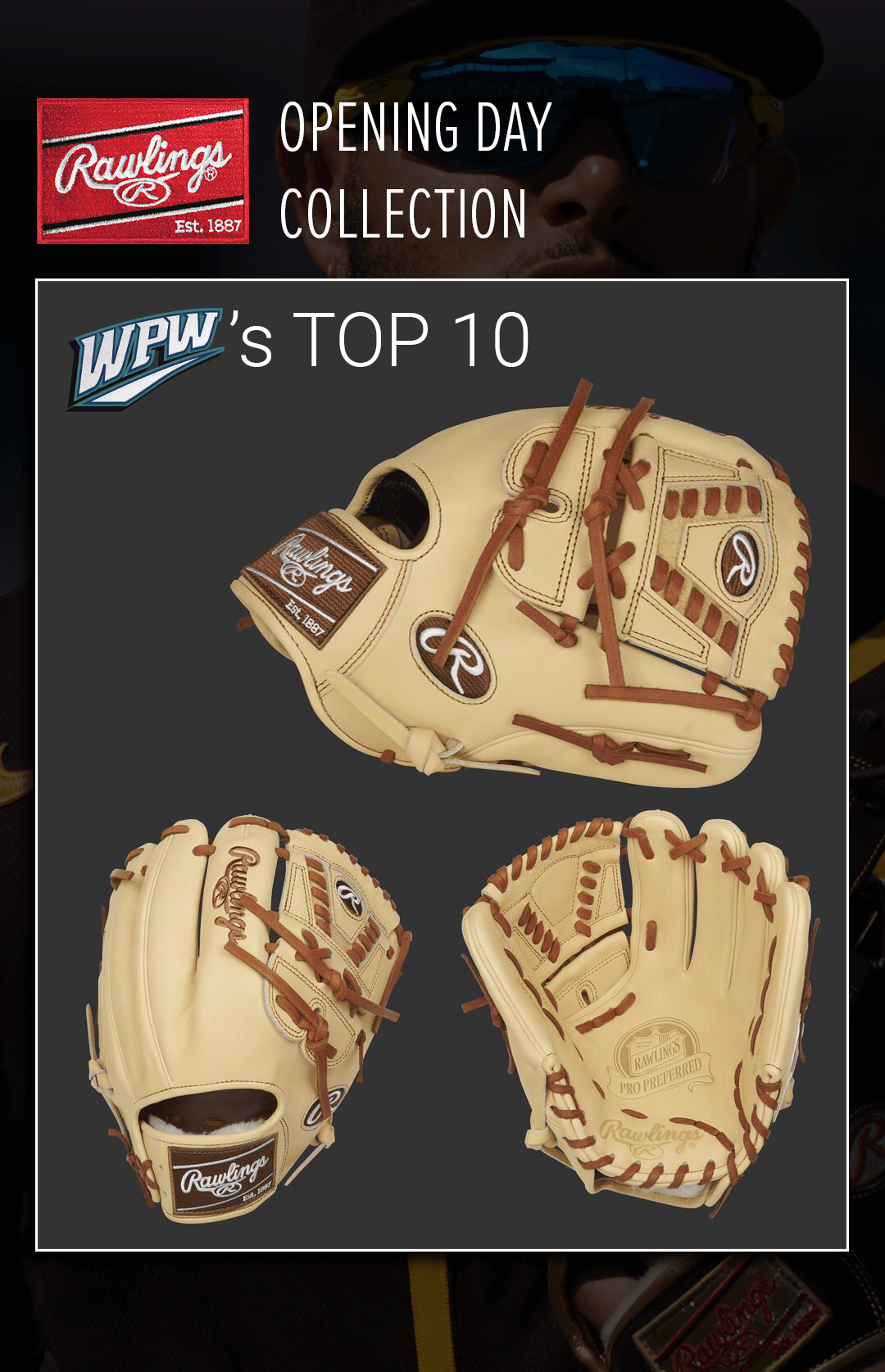What Pros Wear: WPW Top 10 | Rawlings Opening Day Collection - What ...