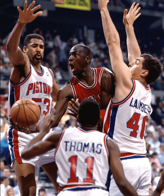 What Pros Wear: Michael Jordan Notches 7 Straight Triple Doubles in the ...