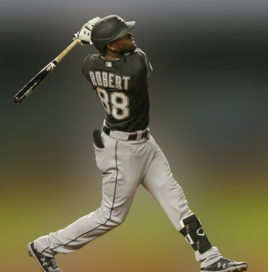 What Pros Wear: Luis Robert's Adidas Afterburner 7 Cleats - What Pros Wear