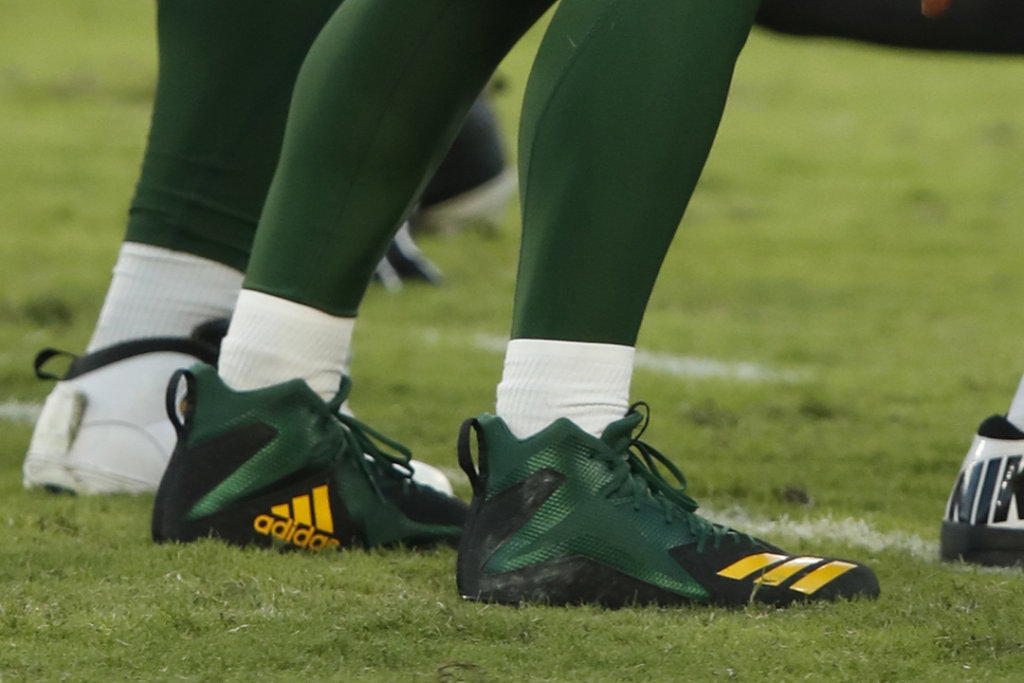 What Pros Wear: Aaron Rodgers' Adidas Freak Carbon Cleats - What Pros Wear
