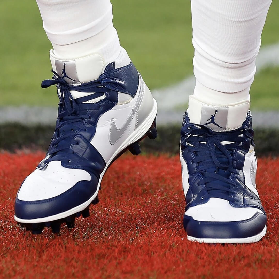 What Pros Wear Dak Prescott s Jordan 1 Cleats What Pros Wear