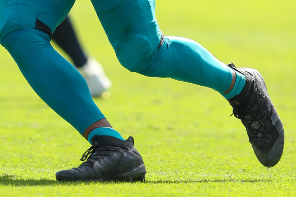 What Pros Wear: Josh Allen's Adidas Freak Ultra Primeknit Boost Cleats ...