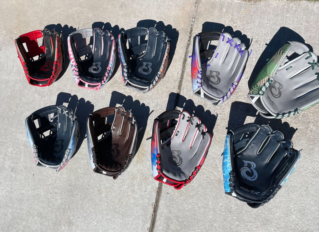 What Pros Wear: Bo Bichette's Rawlings REV1X REV205-2X "Baby Blue ...