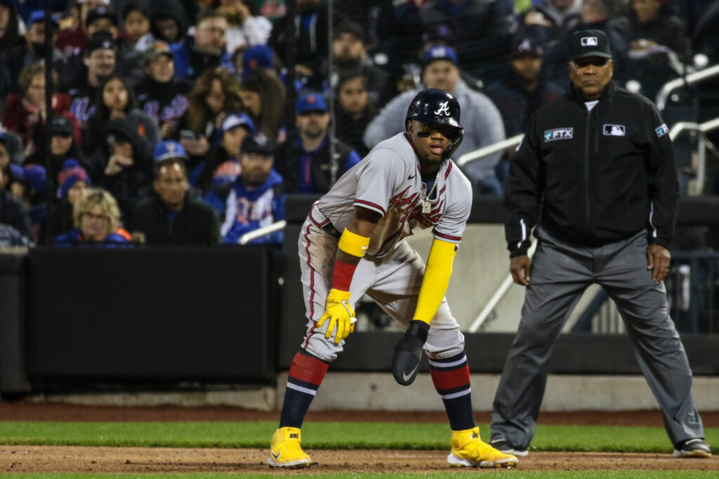 What Pros Wear: Ronald Acuña Jr.'s Nike Alpha Huarache Elite 3 Mid ...