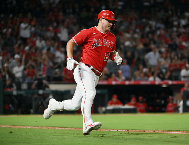 What Pros Wear: Now Available: Mike Trout's Nike Force Zoom Trout 8 ...