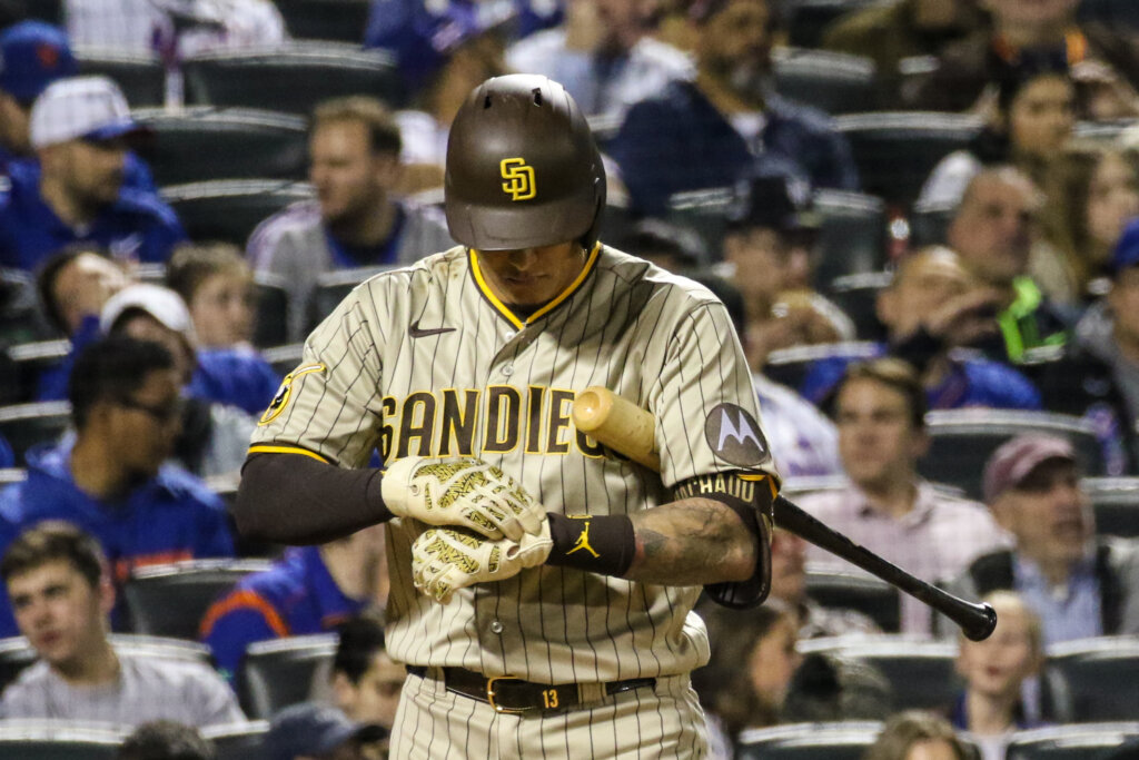 What Pros Wear Manny Machado s Jordan Batter s Leg And Elbow Guard What Pros Wear Manny Machado s Jordan Batter s Leg And Elbow Guard