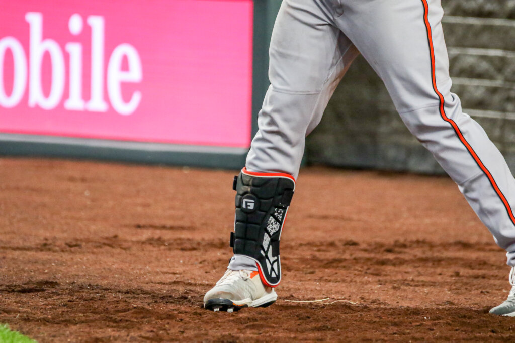 What Pros Wear: Cedric Mullins' G-Form Batter's Leg Guard - What Pros Wear