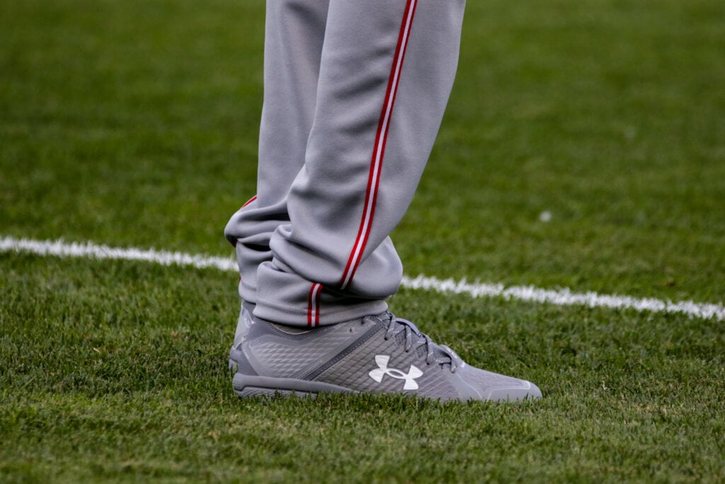 What Pros Wear: Elly De La Cruz's Under Armour Yard MT Cleats - What ...