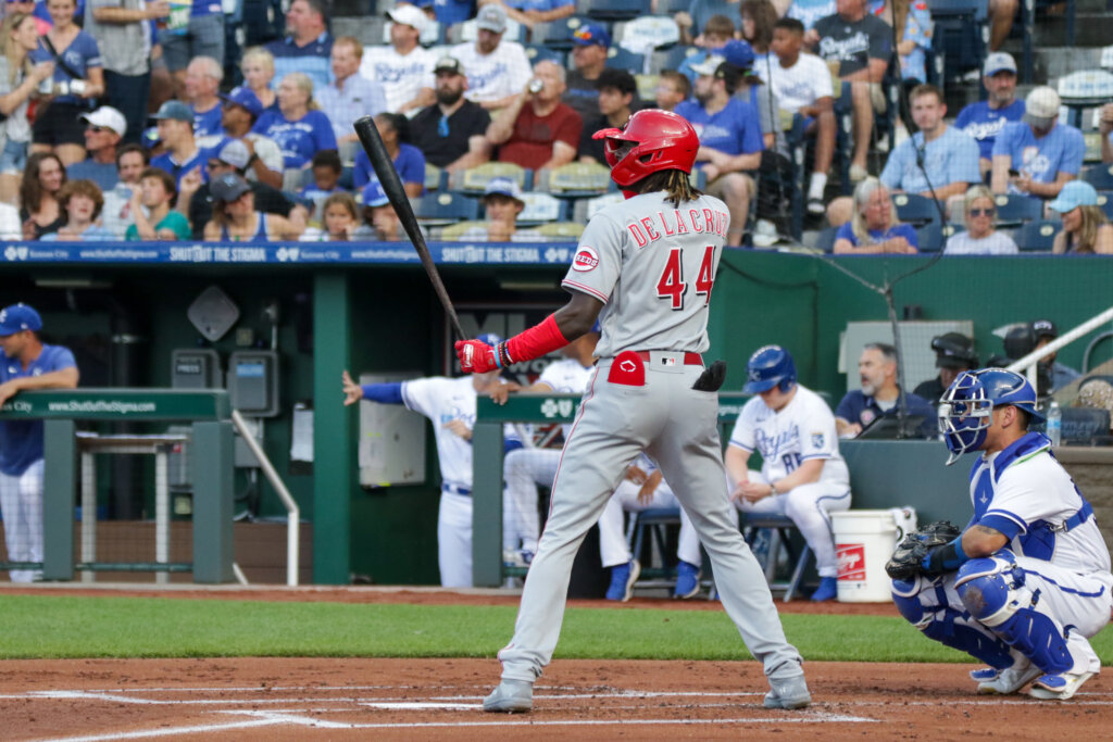 What Pros Wear: Elly De La Cruz's Franklin CFX Pro Batting Gloves ...