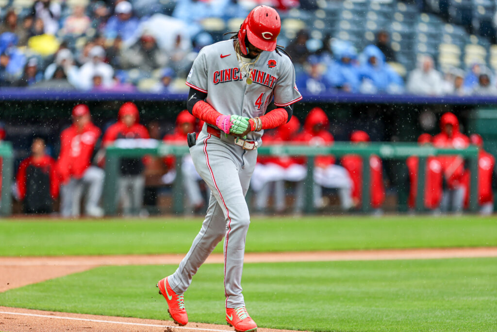 What Pros Wear: Elly De La Cruz's Custom Nike Jordan 1 Retro Cleats ...